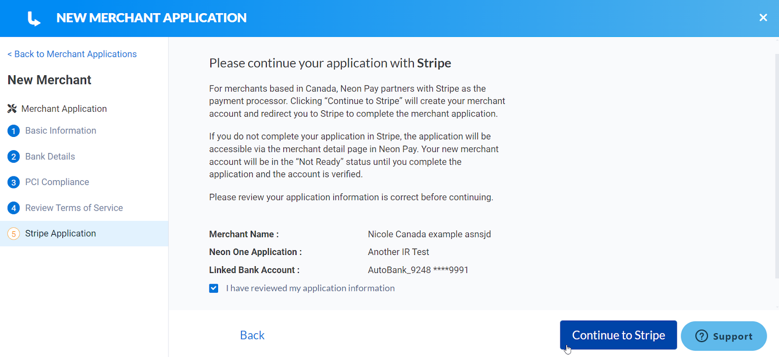 Neon Pay Signup and Merchant Application – Neon One