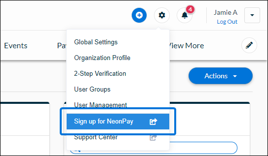 Neon Pay Signup and Merchant Application – Neon One