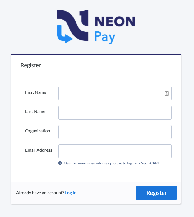 Neon Pay Signup and Merchant Application – Neon One